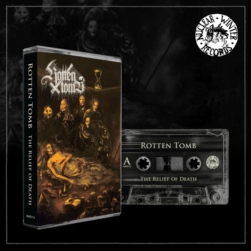 Rotten Tomb - The Relief of Death Pro Tape — Dark Descent Records